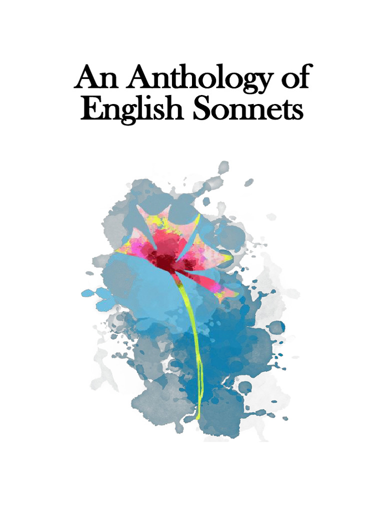 An Anthology of English Sonnets 2023-24 | PDF