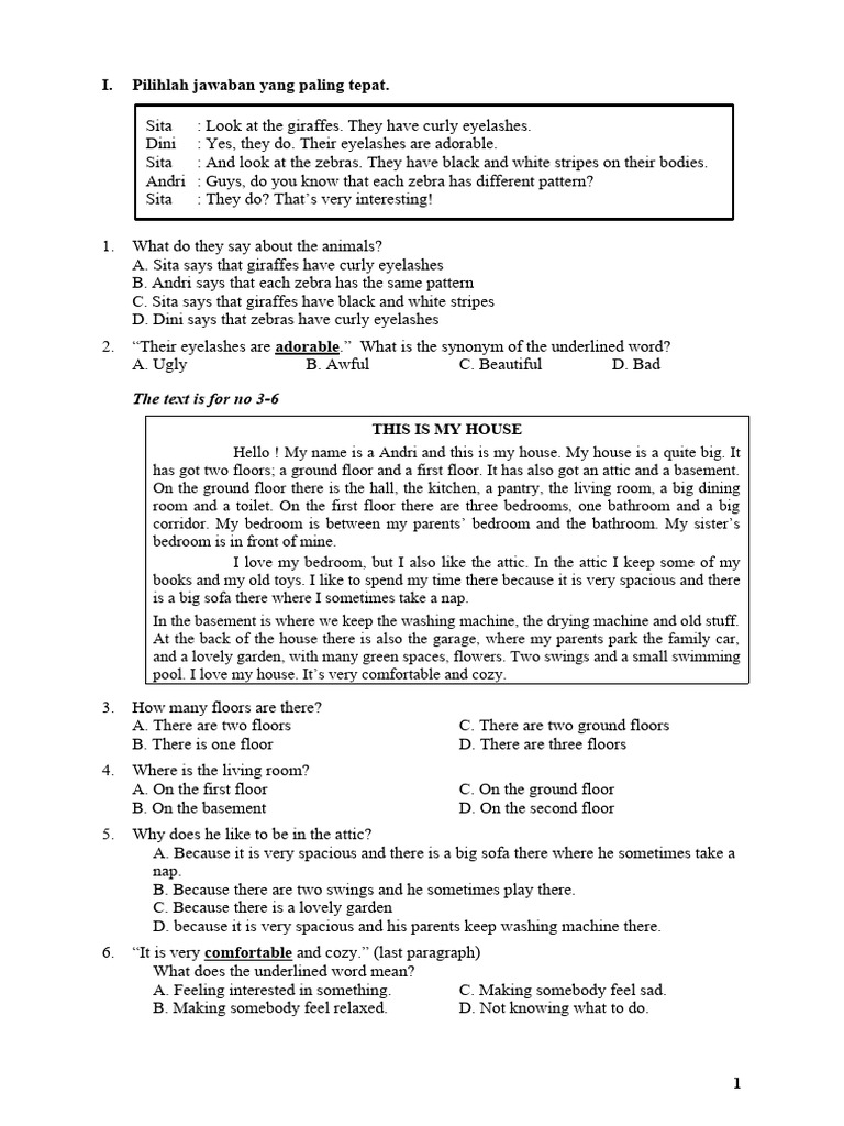 Latihan Topaz 1 | PDF