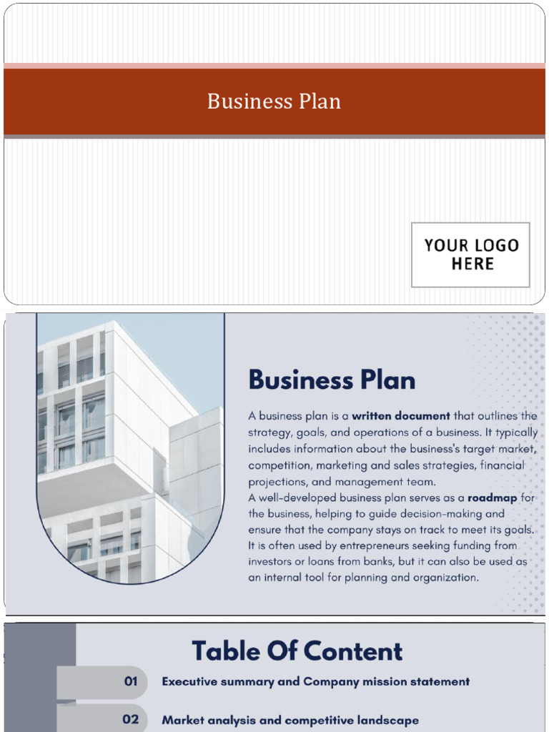 10 Detail of Business Plan | Download Free PDF | Marketing | Brand