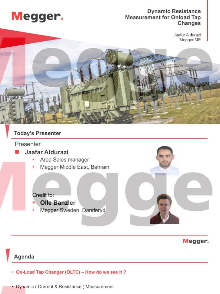 Dynamic Resistance Measurement For Onload Tap Changes | PDF ...