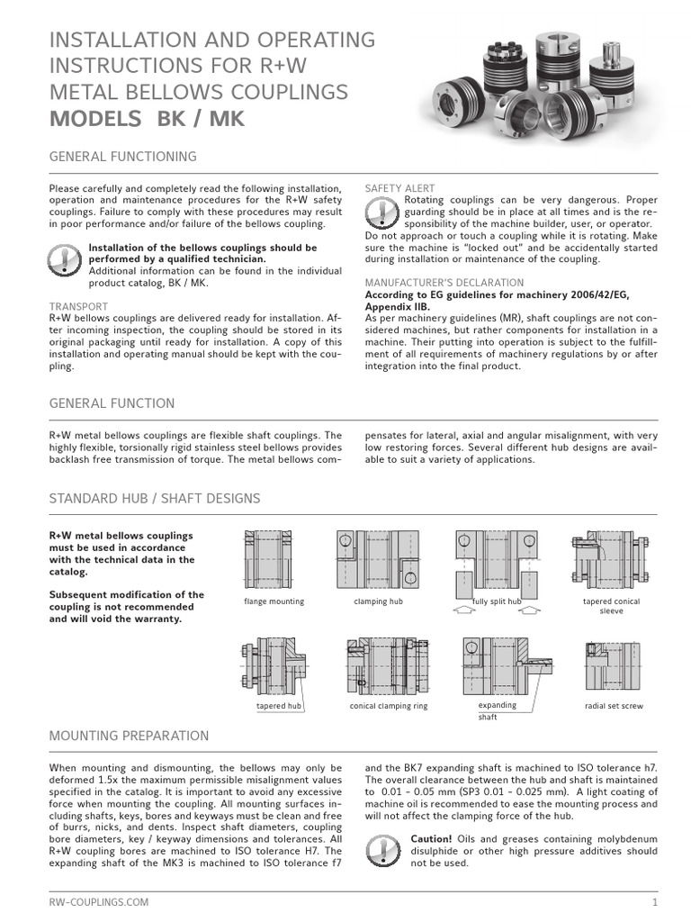 RW-Manual_BK-MK | PDF | Screw | Engineering Tolerance