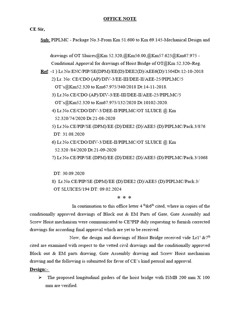 Hoist bRIDGE Note & Dfa | PDF