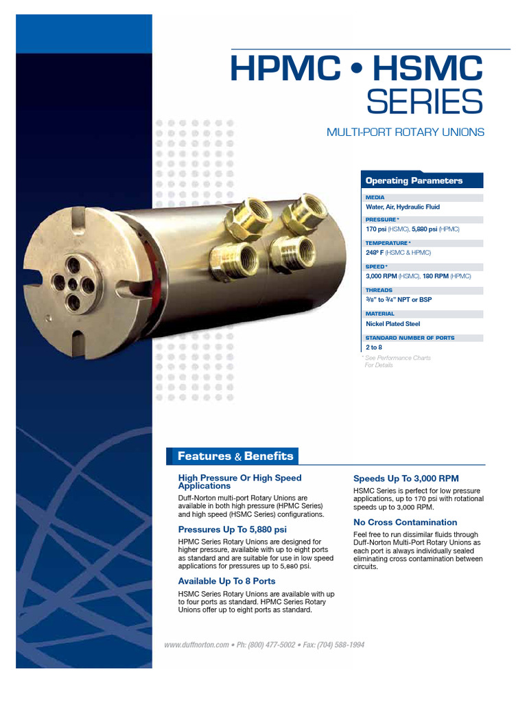 HPMC - HSMC: Series | PDF | Mechanical Engineering | Chemical Engineering