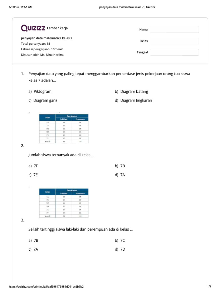 Data Dan Diagram | PDF