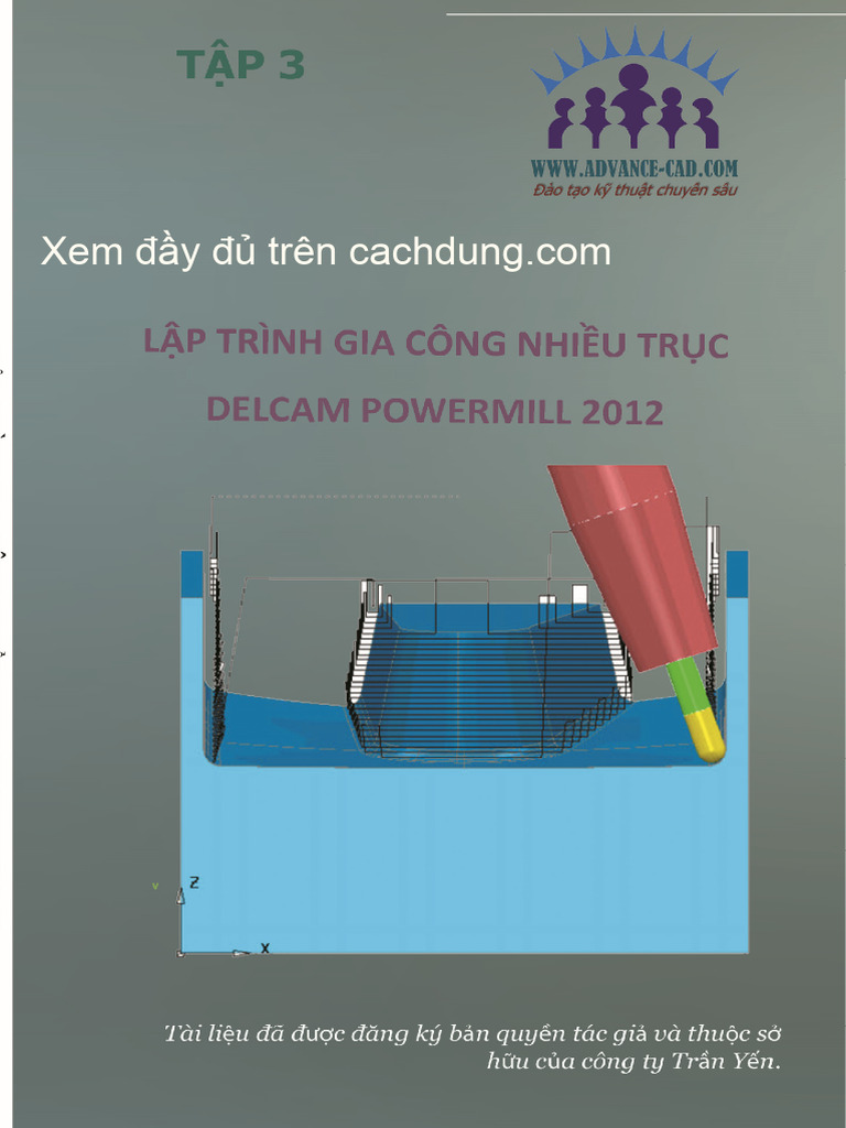 Dokumen - Tips Gia Cong Nhieu Truc Delcam Powermill | PDF