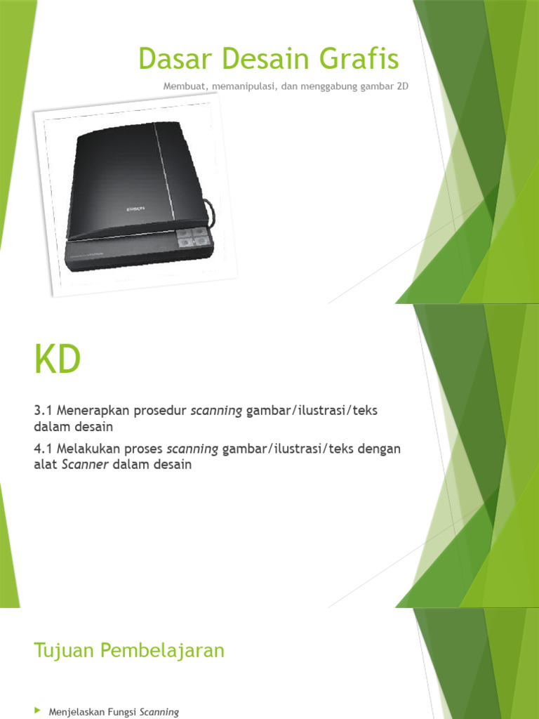 RPP - Presentation Dasar Desain Grafis | PDF