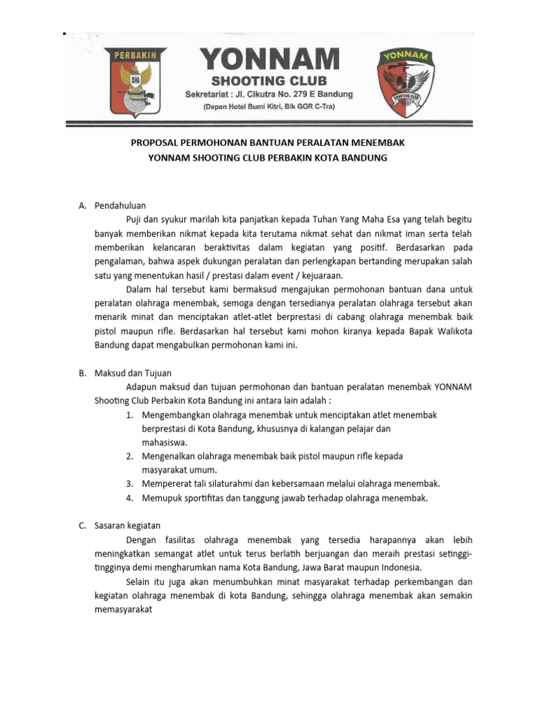 Contoh Proposal | PDF