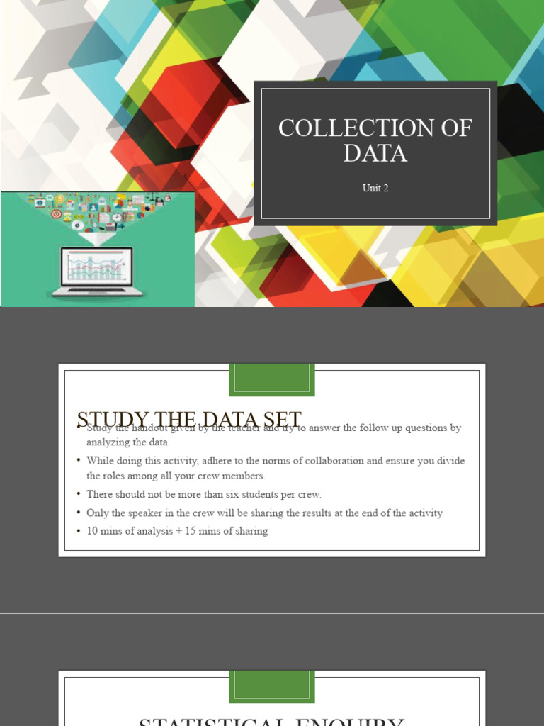 Chapter-3 COLLECTION OF DATA | PDF | Census | Data