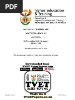 N5 Math Exemplar Examination Paper and Memo | PDF | Trigonometric ...