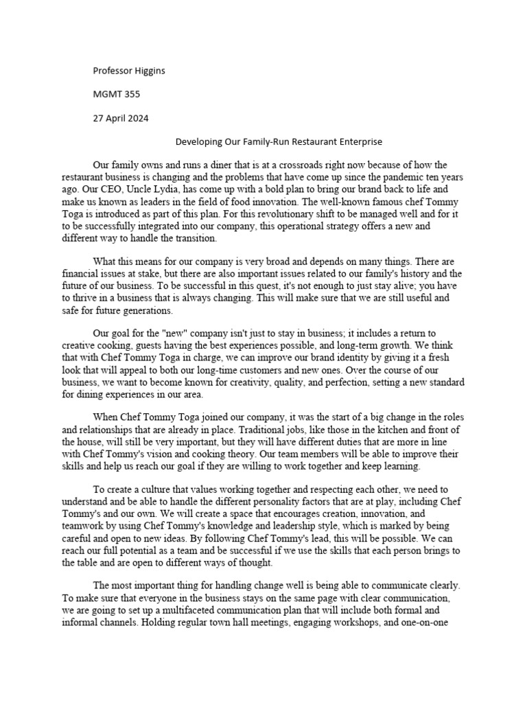 Assignment E Moneesh Reddy | PDF | Leadership | Goal