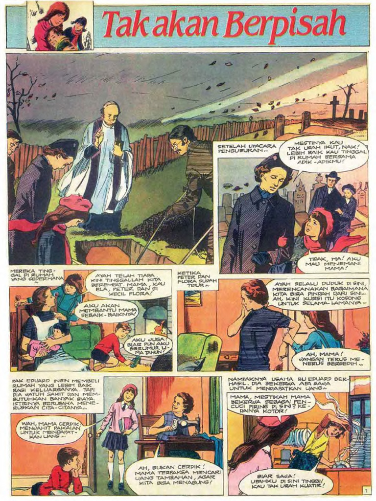 Komik Sisipan Majalah Bobo - Tak Akan Berpisah | PDF