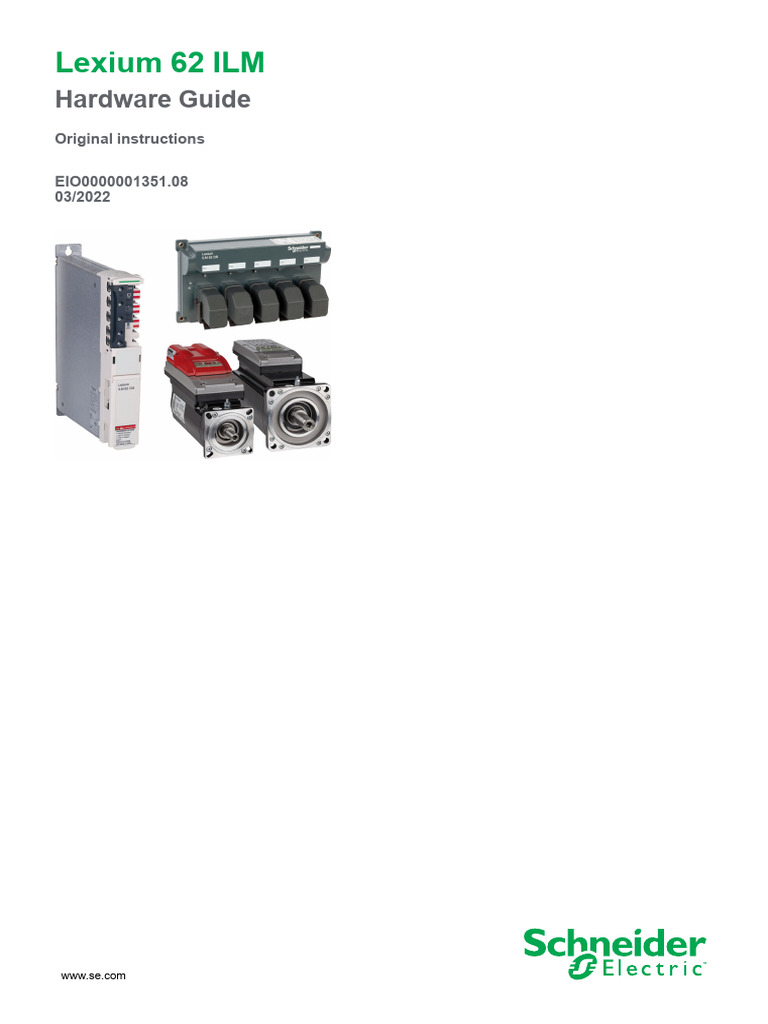 Lexium 62ILM HardwareGuide | PDF | International Electrotechnical ...