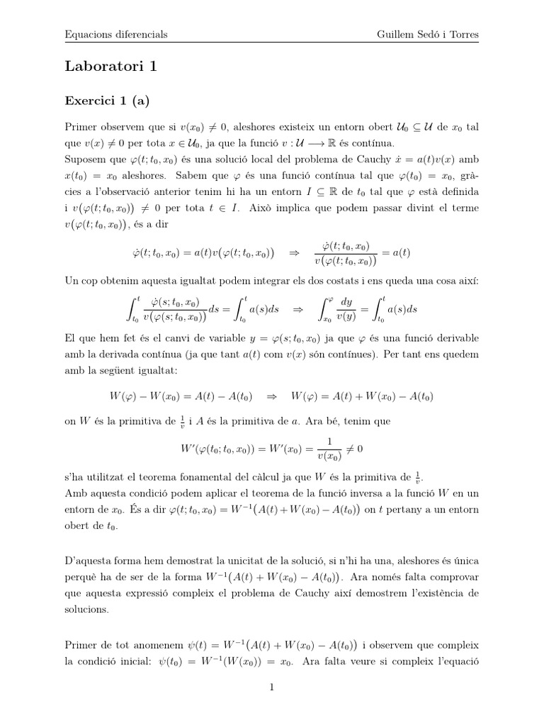 EDOS LAB 1 Guillem Sedo | PDF