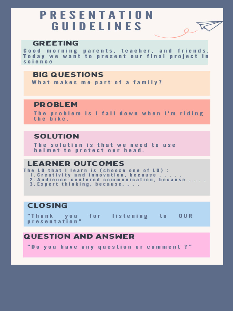 Pastel Colorful Class Expectations Poster | PDF