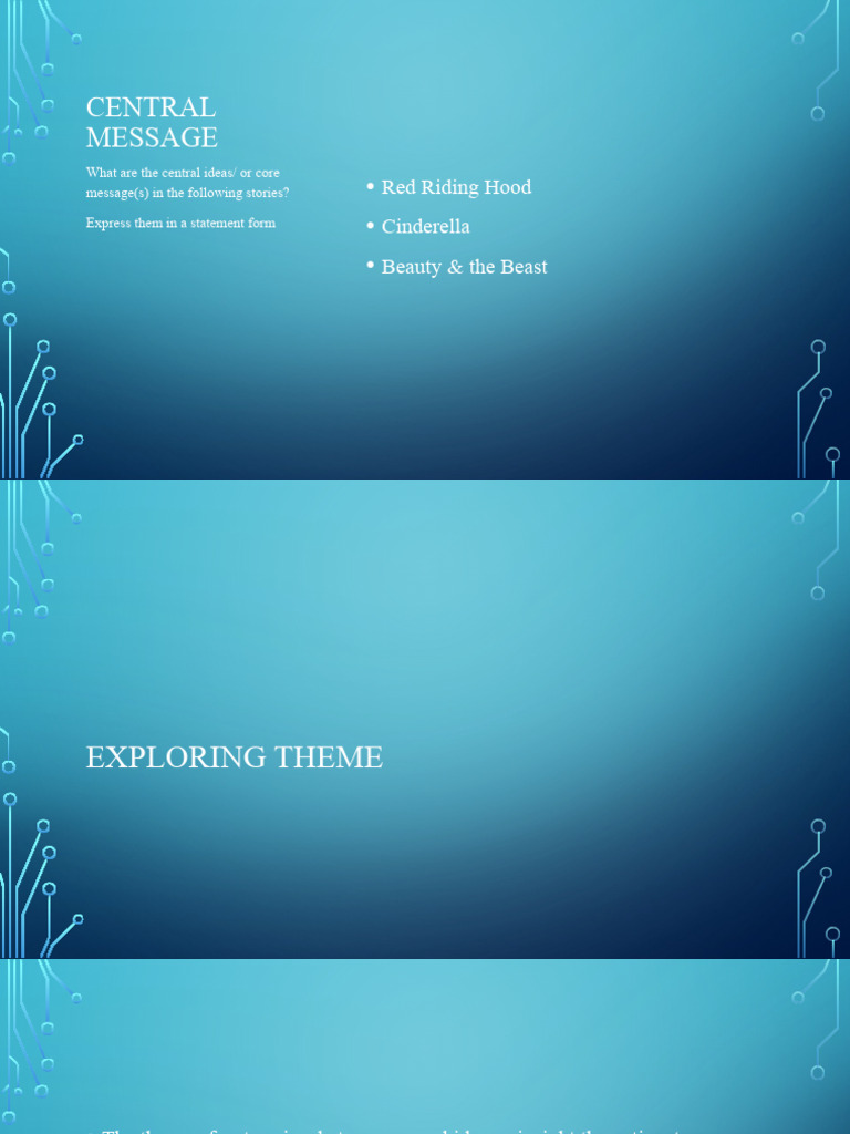 Week 5 - Theme Lecture | PDF | Narration