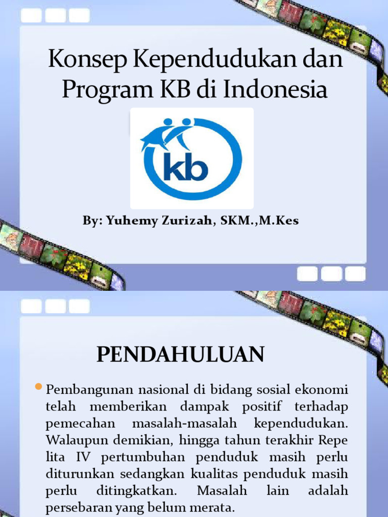 Konsep Kependudukan dan Program KB Indonesia | PDF | Ilmu Sosial