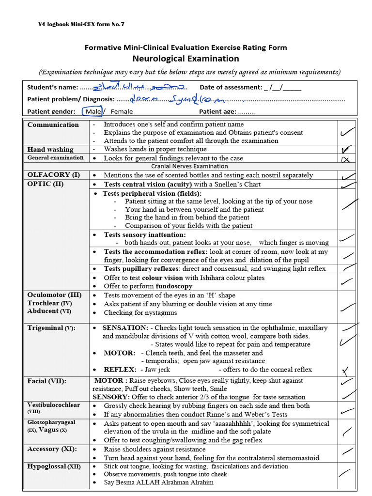 General neurological | PDF | Anatomical Terms Of Motion | Anatomy