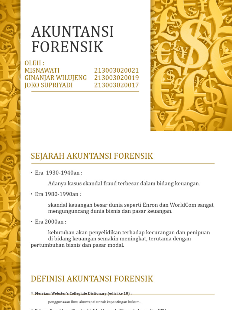 Akuntansi Forensik | PDF