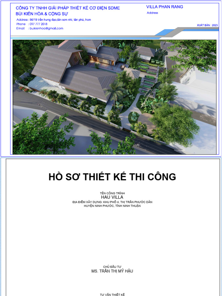 HAU VILLA Project Overview | PDF