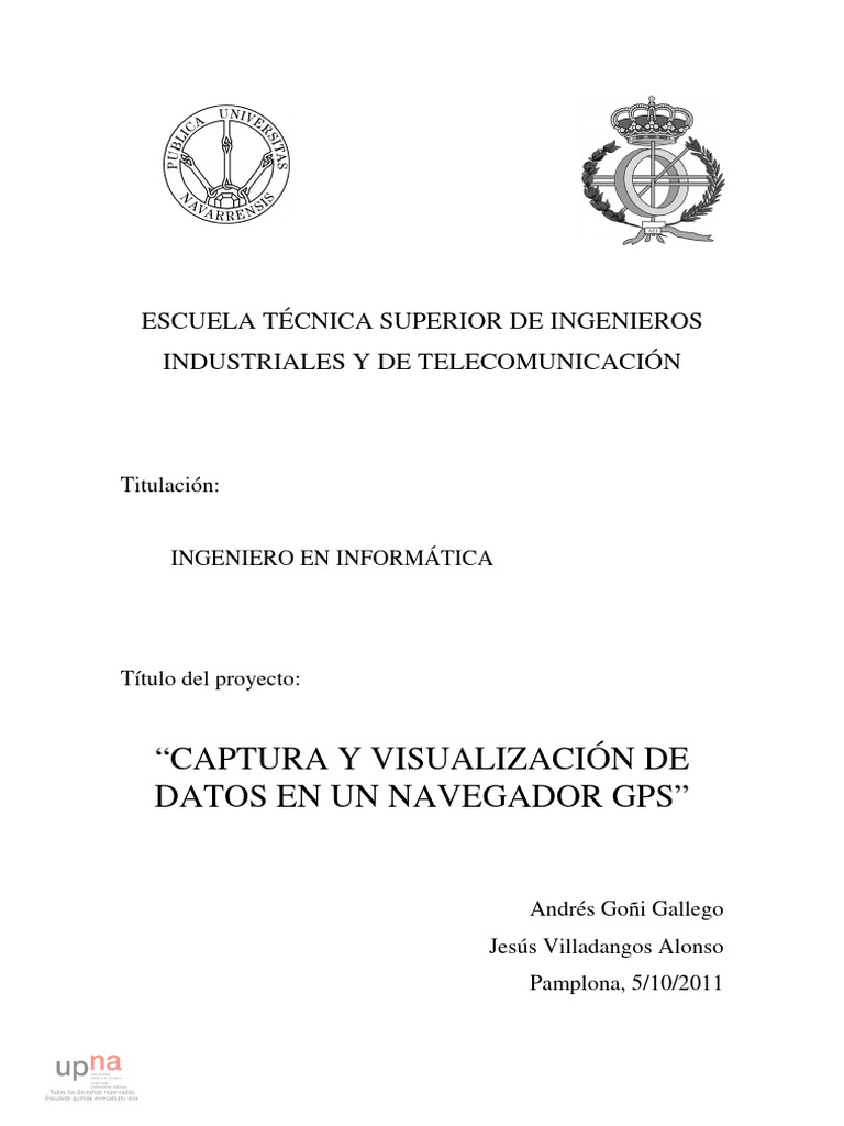 Captura Y Visualización de Datos en Un Navegador Gps | PDF | Sistema de ...