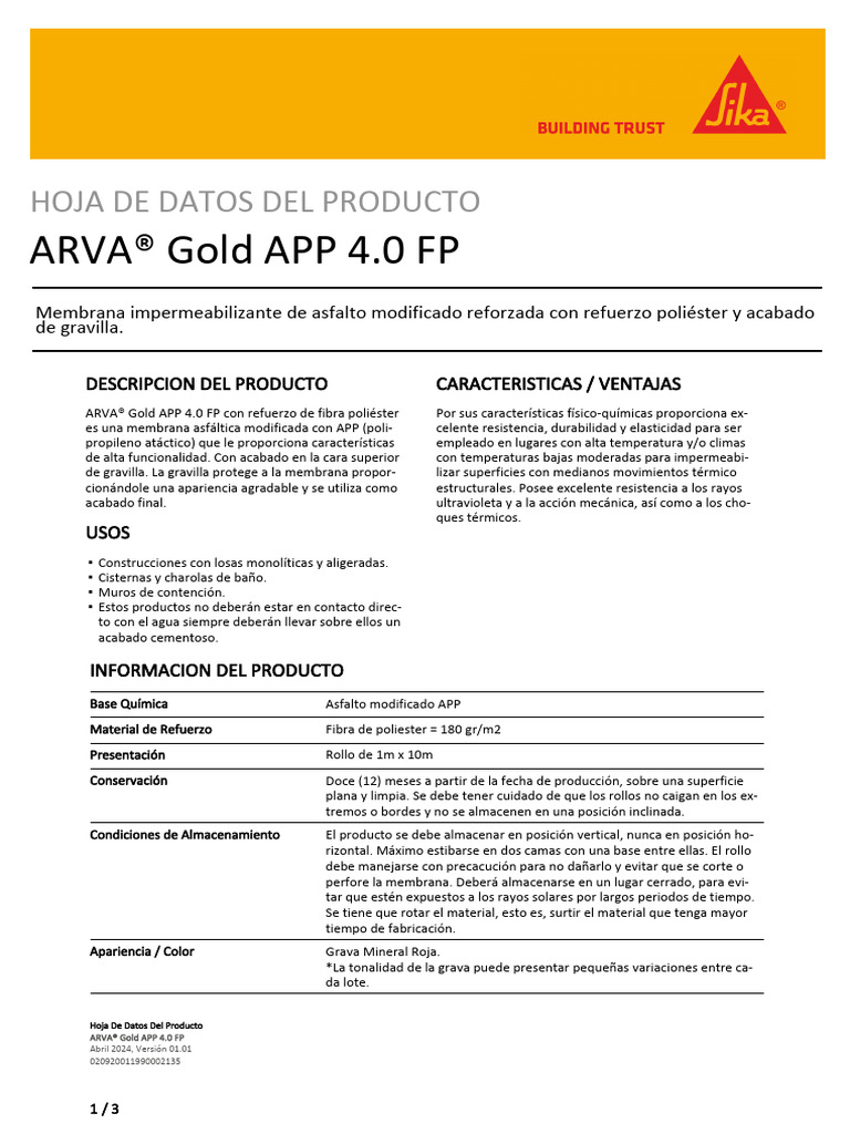 Arva Gold App 4 0fp | PDF