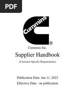 QSM11 Engine Performance Data Sheet | PDF | Horsepower | Engines