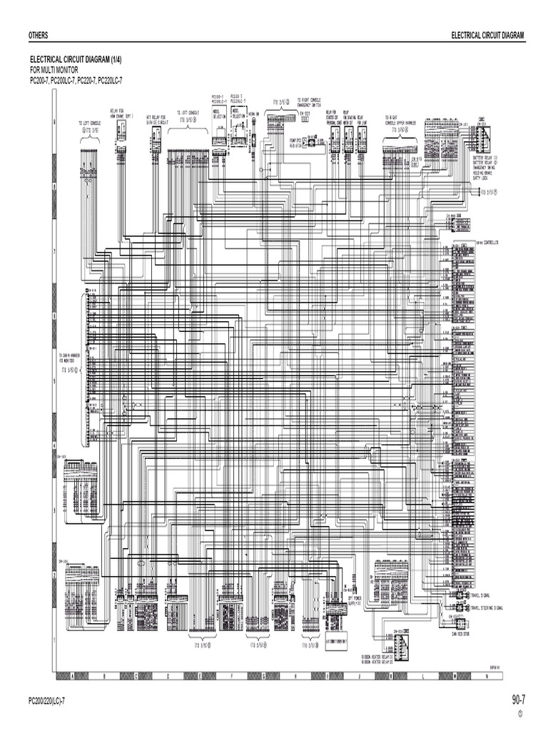 Electrical Diagrams for PC200/220 Series | PDF