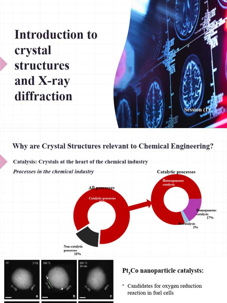 Introduction to crystal structures | PDF | Crystal Structure | Catalysis