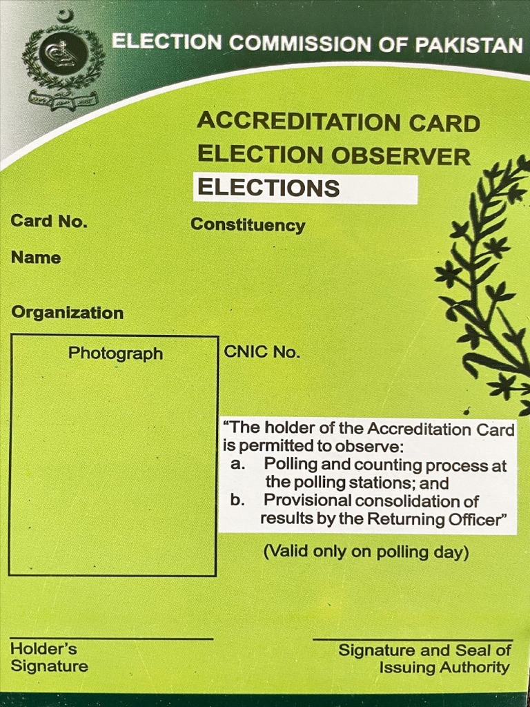 Election Card | PDF