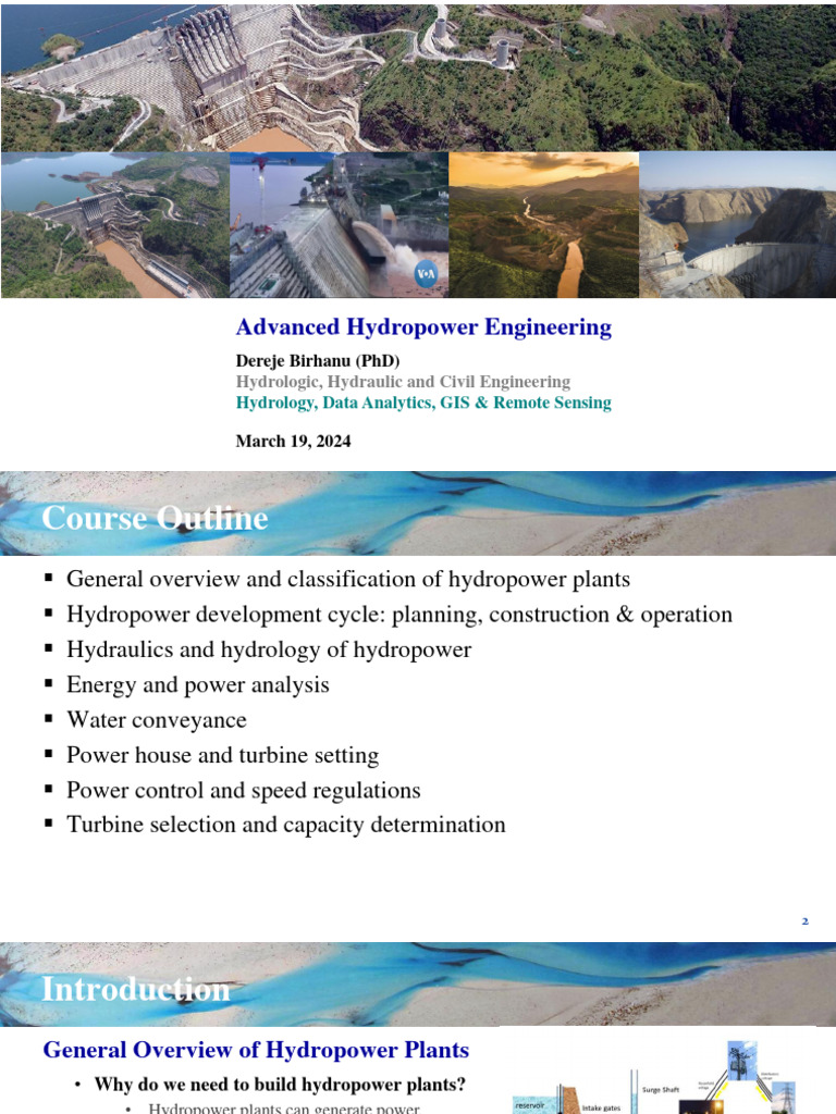 CH 1 2 | PDF | Energy Development | Hydroelectricity