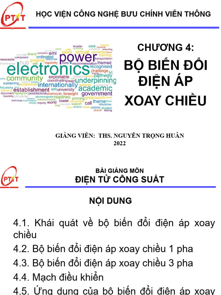 Chuong 4 - Bo Bien Doi Dien Ap Xoay Chieu | PDF