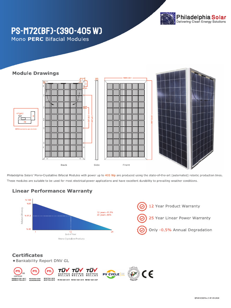 BF Datasheet M72 Ward Outline | PDF