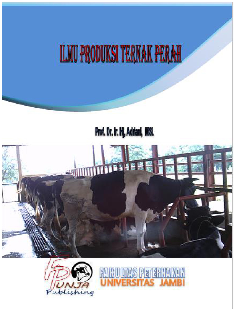 Buku Ilmu Produksi Ternak Perah Adriani, 2020 | PDF | Kesehatan Holistik