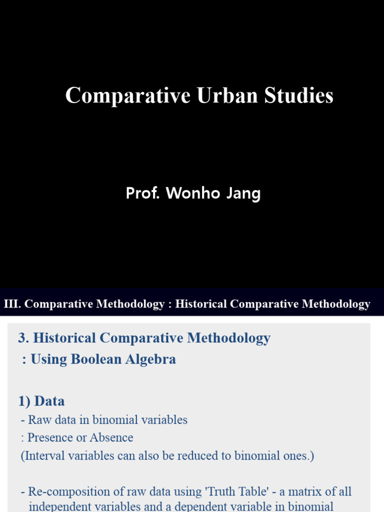 Comparative Urban Studies-9 | PDF | Mathematical Logic | Algebra