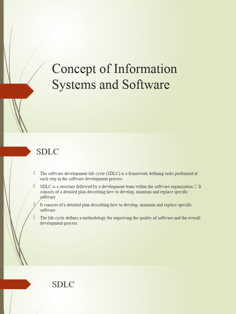 Unit - 1 Part - 2concept of Information Systems and Software | PDF | Pharmacy | Software ...
