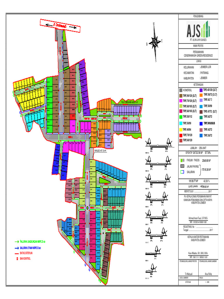 Siteplan Penomoran | PDF