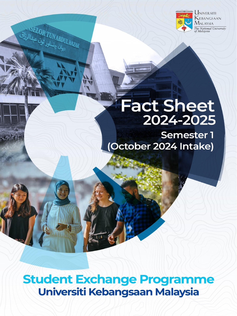 UKM Factsheet Inbound Oct 2024 Intake | PDF | Academic Term | Travel Visa