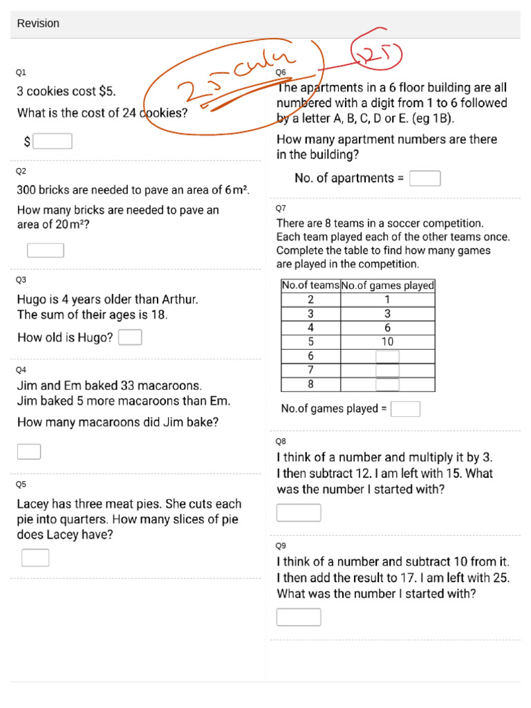 Math Year 9 | PDF