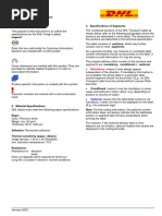 DHL Freight Label Specifications Guide | PDF | Barcode | Written ...