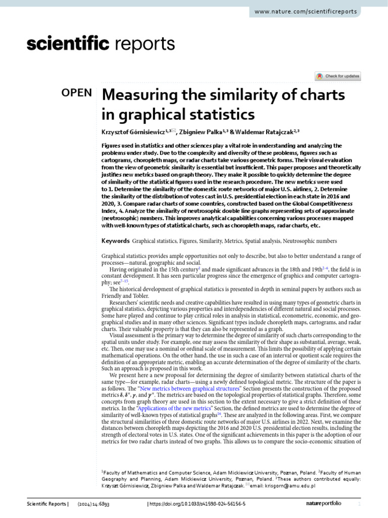 Measuring The Similarity Of Charts In Graphical Statistics Pdf Graph Theory Vertex Graph