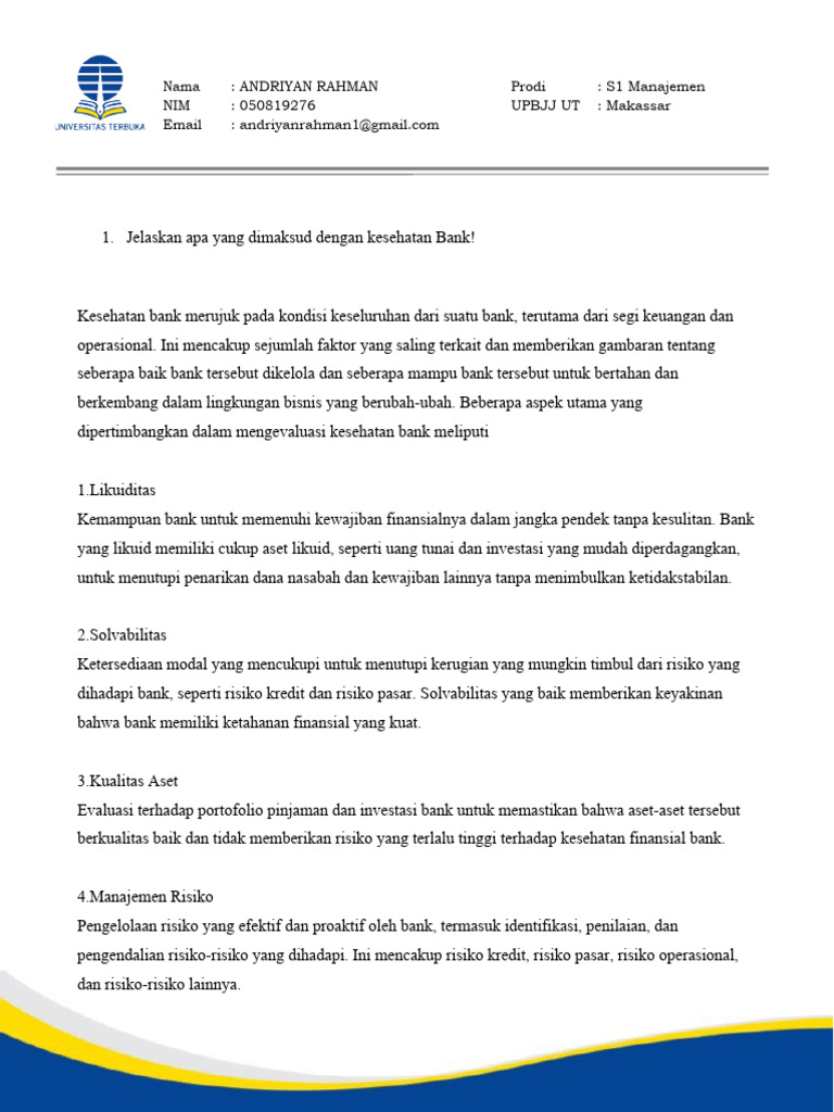 Tugas2 EKSI4205 | PDF