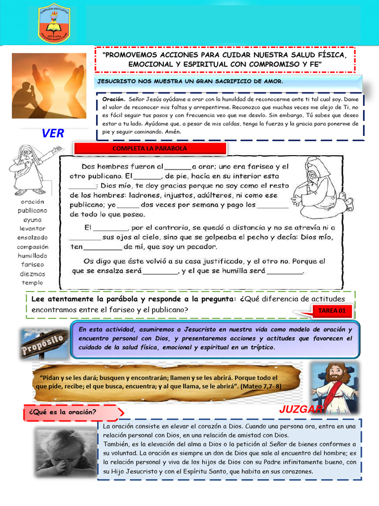 Acciones para Cuidar Nuestra Salud Física, Emocional y Espiritual Con Compromiso y Fe ...