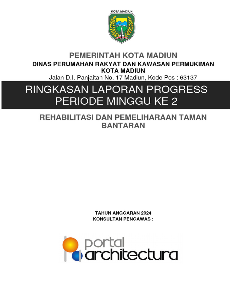 Laporan Minggu Ke 1 | PDF