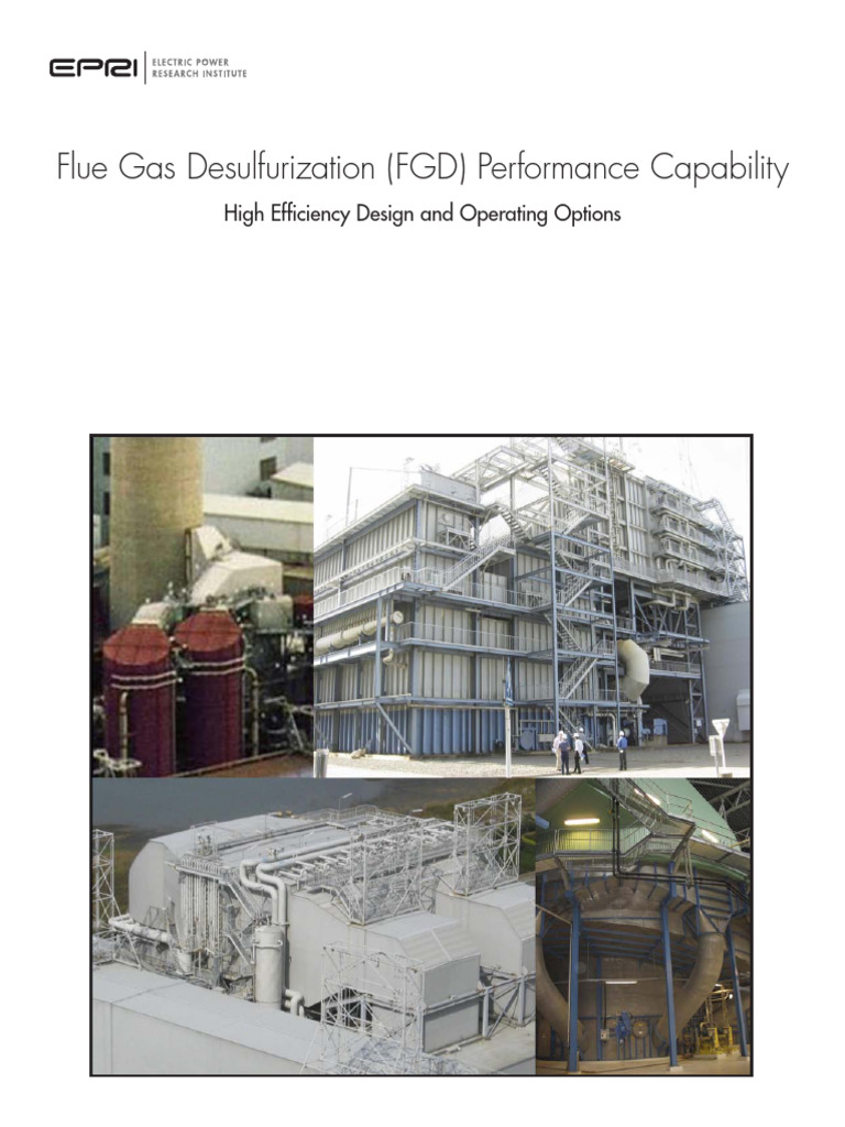 Flue Gas Desulfurization - FGD - Performance Capability | Download Free PDF | Sulfur Dioxide | Coal