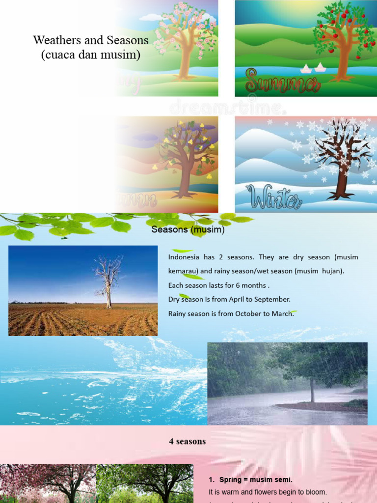 Weathers and Seasons | PDF