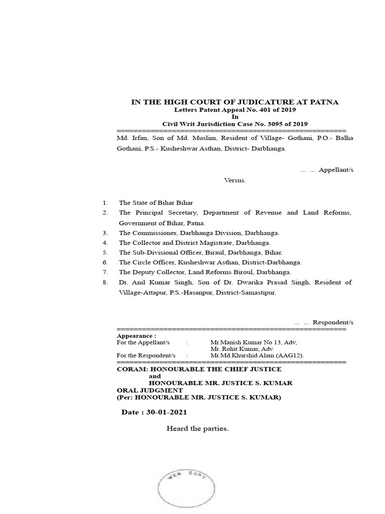 MyM0MDEjMjAxOSMxI04 - Ak1 Cyq5TFgeD8 | PDF | Appeal | Tribunal