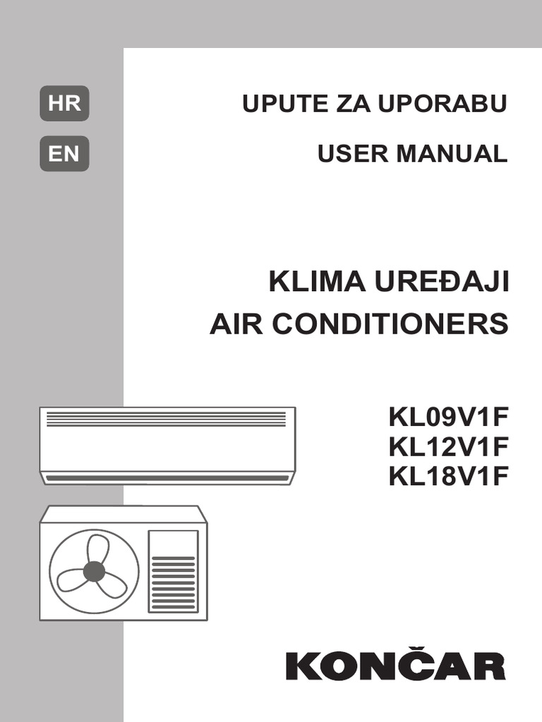 Upute Kl09!12!18v1f HR en | PDF