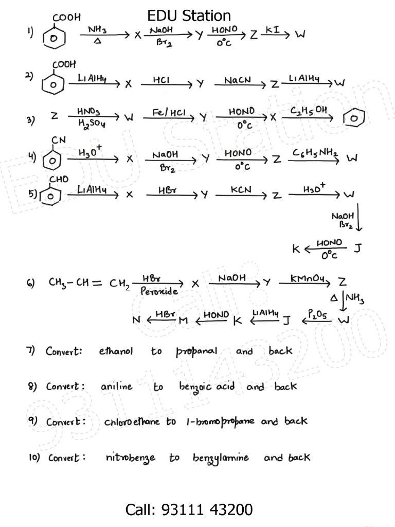 Organic Assignment 2 | PDF