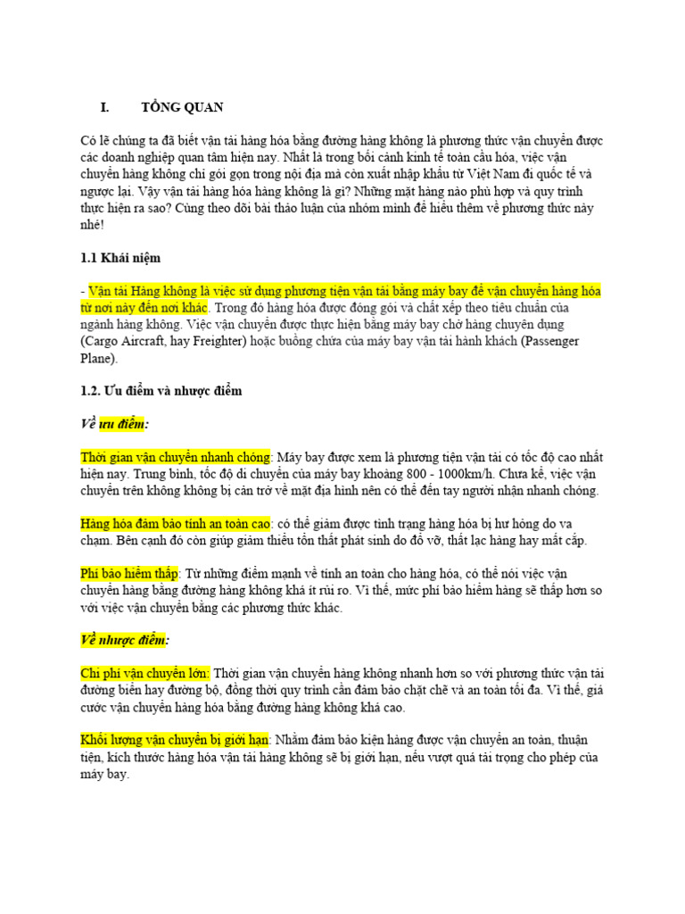 T NG Quan Đư NG Air | PDF