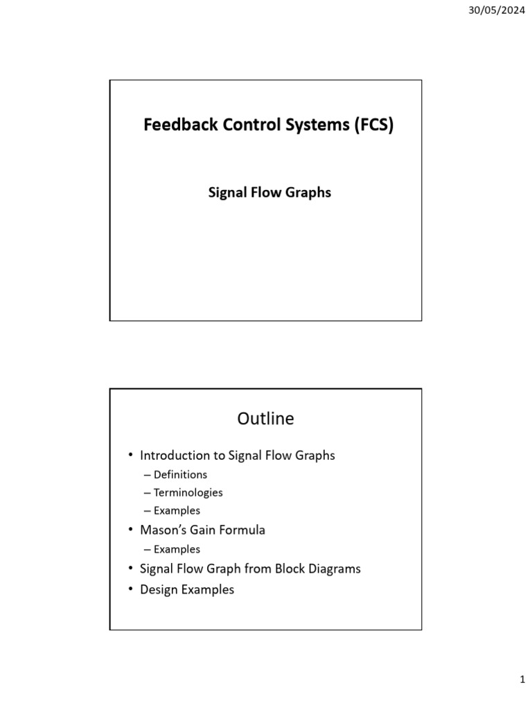Feedback-Signal Flow | PDF | Combinatorics | Discrete Mathematics